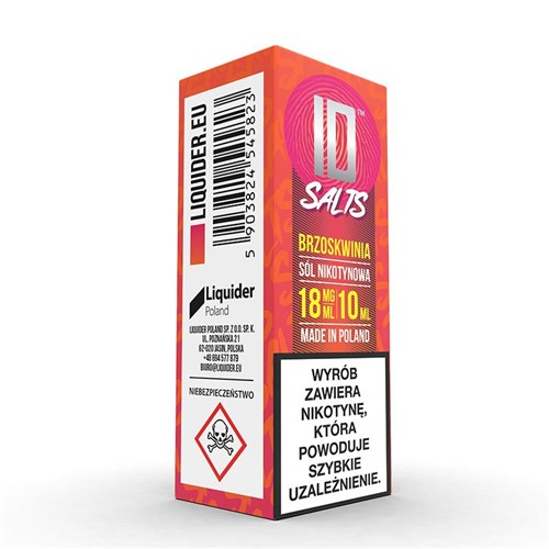 Liquid ID Salt Brzoskwinia 18 mg/ml 10 ml - Liquider ID / LIQUIDY ...