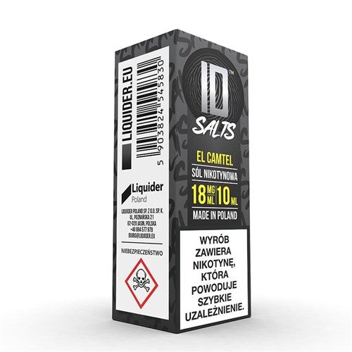 Liquid ID Salt El camtel 18 mg/ml 10 ml - Liquider ID / LIQUIDY - Sklep ...